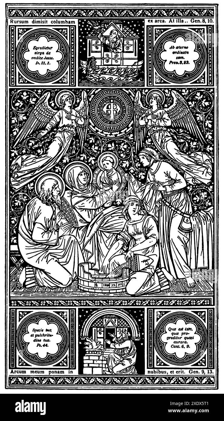 Decorative book design Cut Out Stock Images & Pictures - Alamy