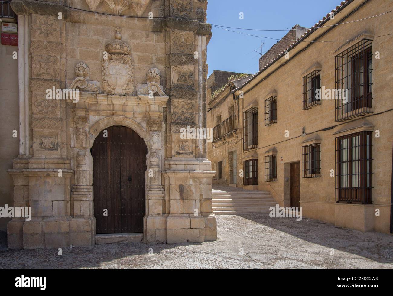 Monumental street of Osuna, one of the most beautiful towns in the ...