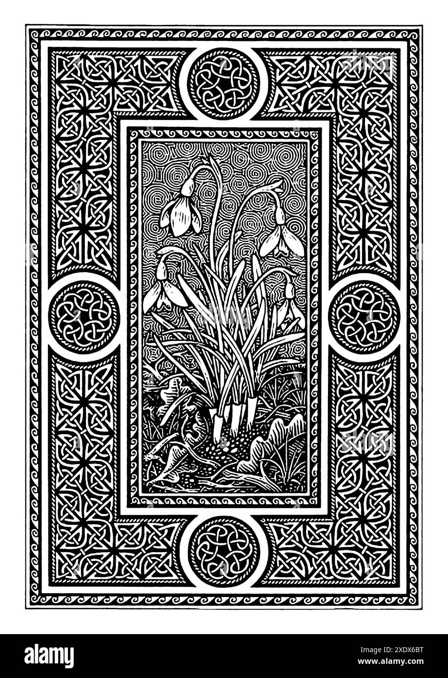 decorative vintage orthodox book ornaments Stock Photo - Alamy
