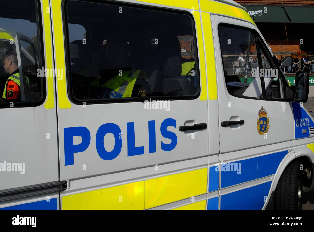 Swedish football fans drinking hi-res stock photography and images - Alamy