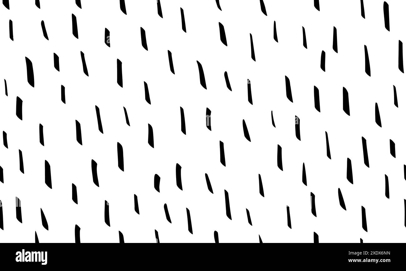 Simple background with small dashes. Vector seamless pattern with hand ...