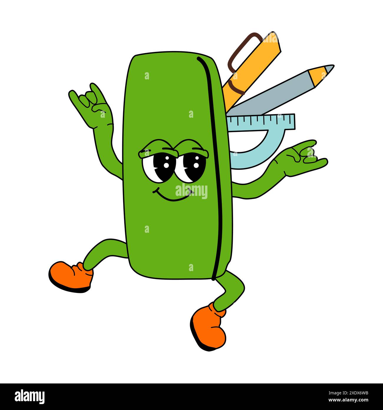 Children's pencil case Stock Vector Images - Alamy