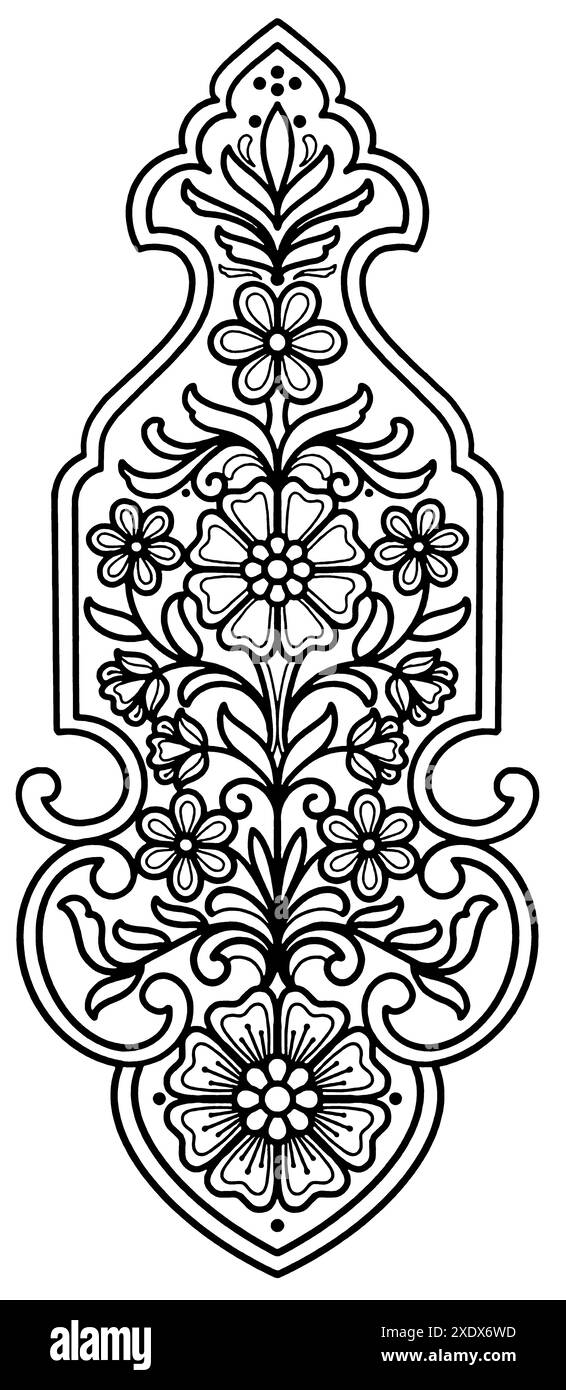 decorative vintage orthodox book ornaments Stock Photo - Alamy