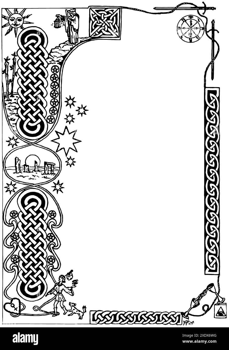 decorative vintage orthodox book ornaments Stock Photo - Alamy