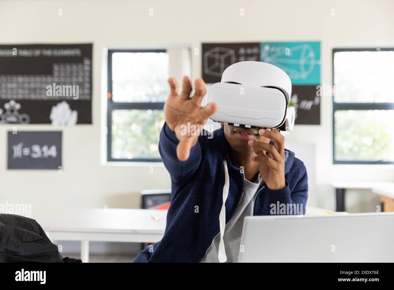 Immersive learning virtual education gen hi-res stock photography and ...