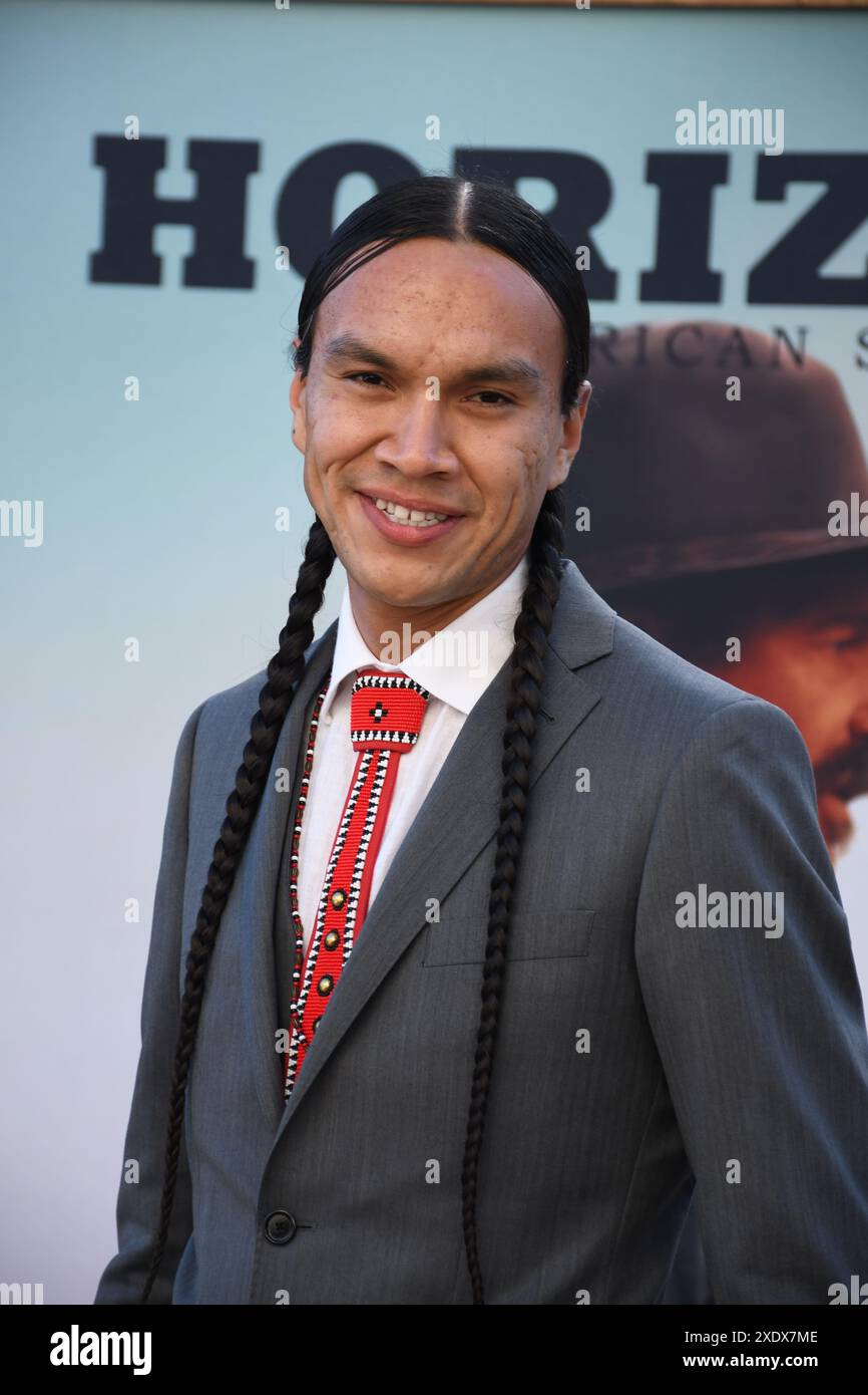 Los Angeles, California, USA 24th June 2024 Actor Owen Crow Shoe ...