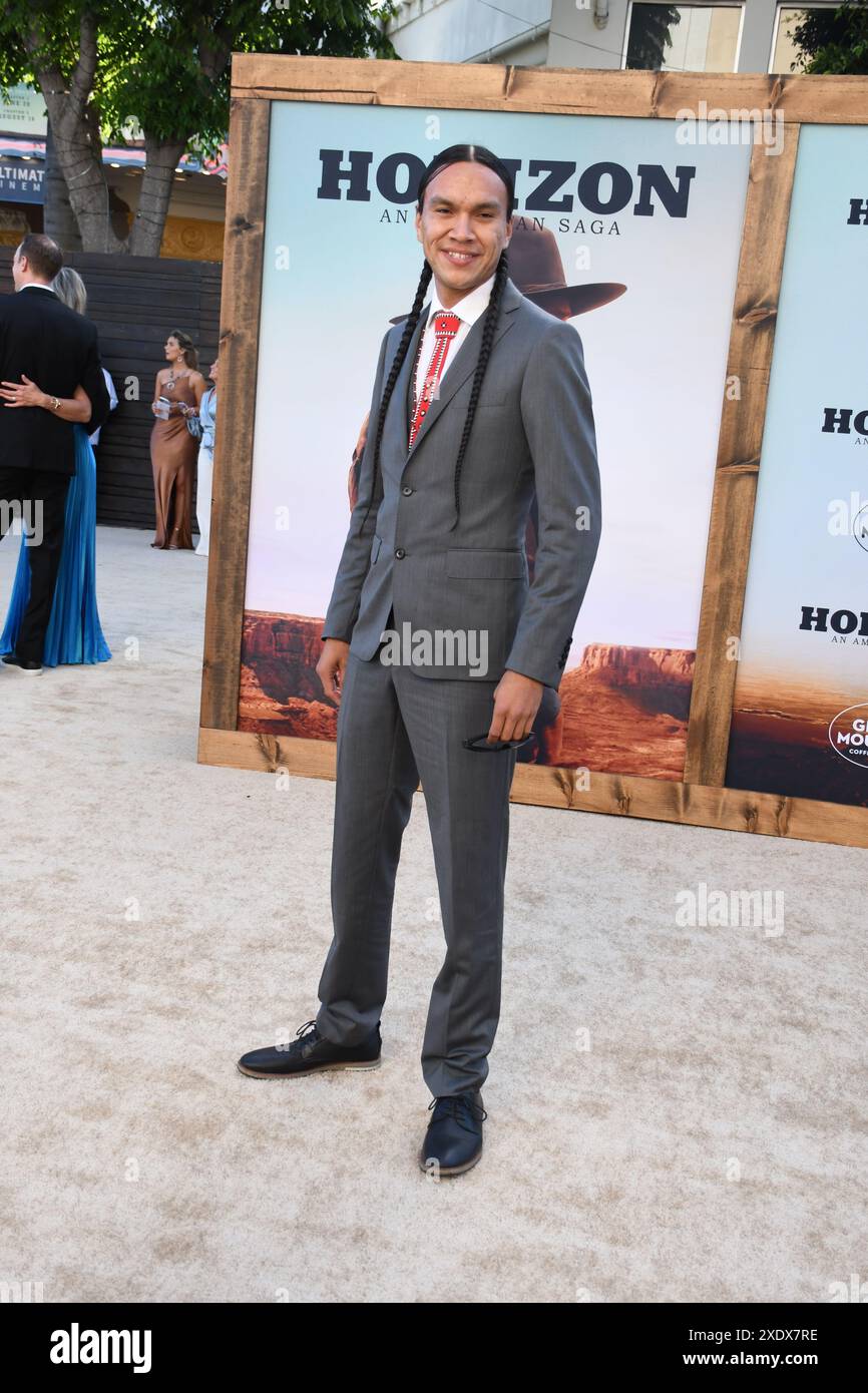 Los Angeles, California, USA 24th June 2024 Actor Owen Crow Shoe ...