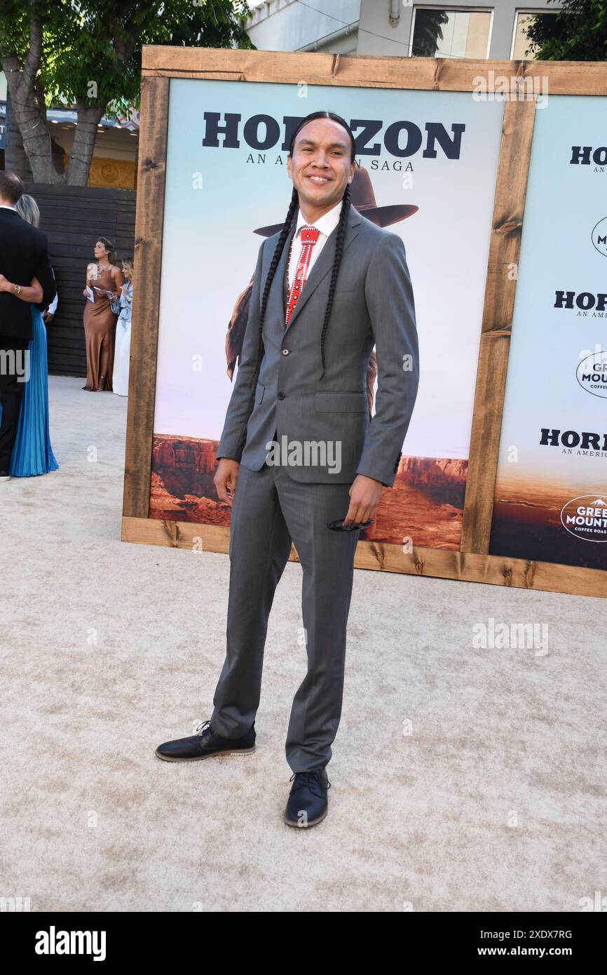 Los Angeles, California, USA 24th June 2024 Actor Owen Crow Shoe ...