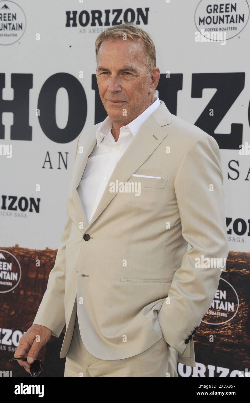 Ny. 24th June, 2024. Kevin Costner at arrivals for HORIZON: AN AMERICAN ...