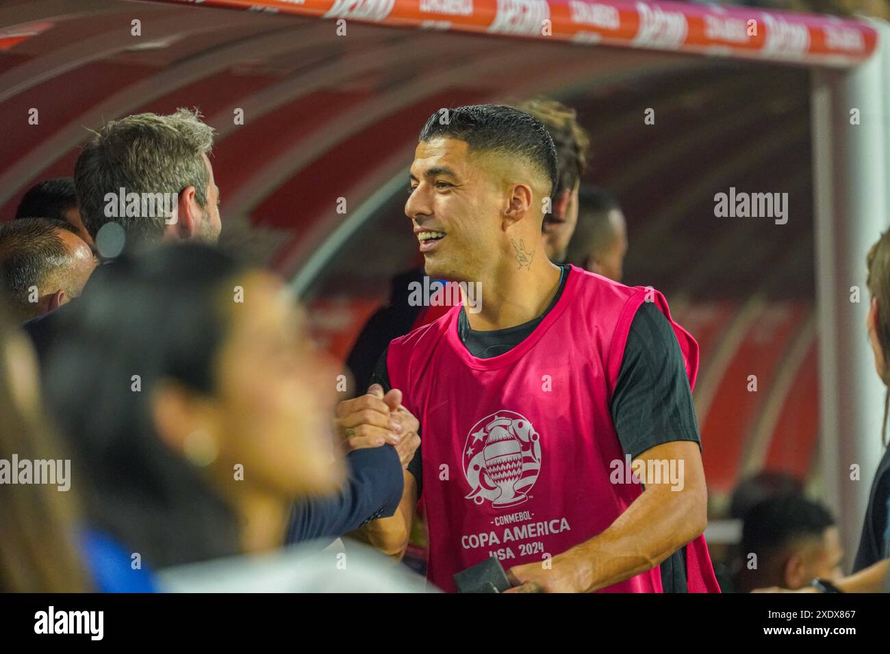 Miami Gardens, Florida, USA, June 20, 2024, Uruguay forward Luis Suarez ...