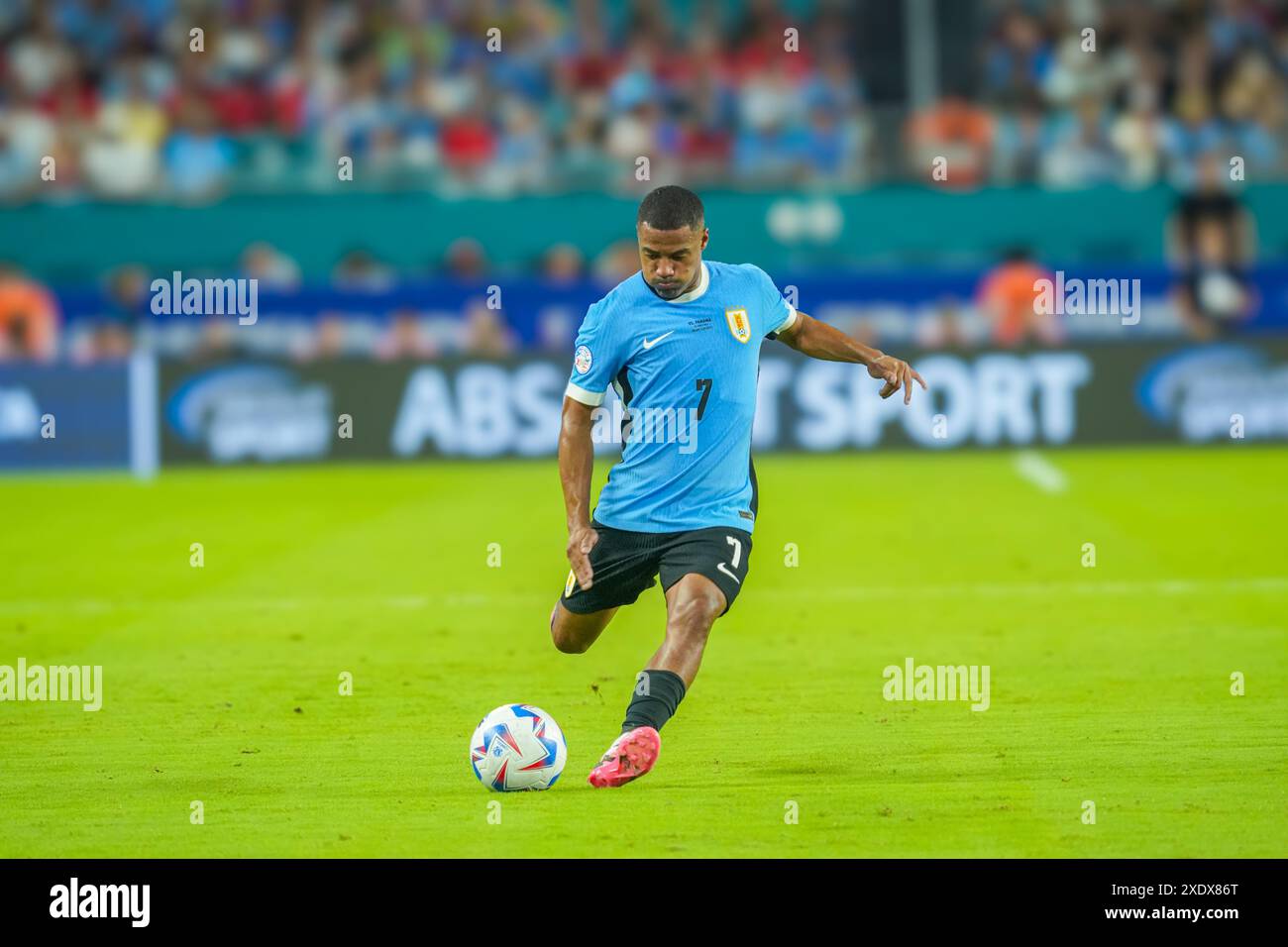 Miami Gardens, Florida, USA, June 20, 2024, Uruguay player Nicolás de ...