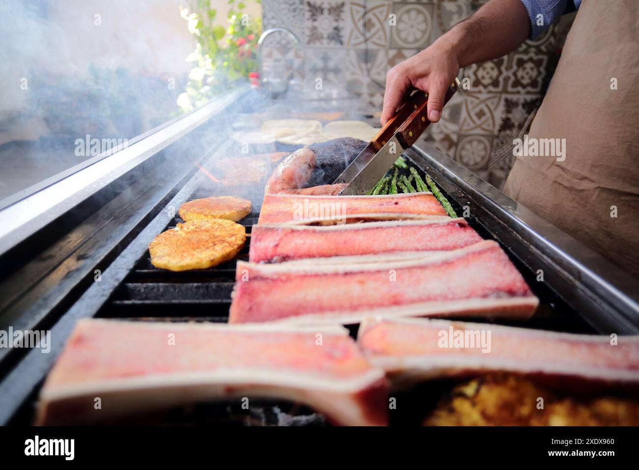 Red meat and man hi-res stock photography and images - Alamy