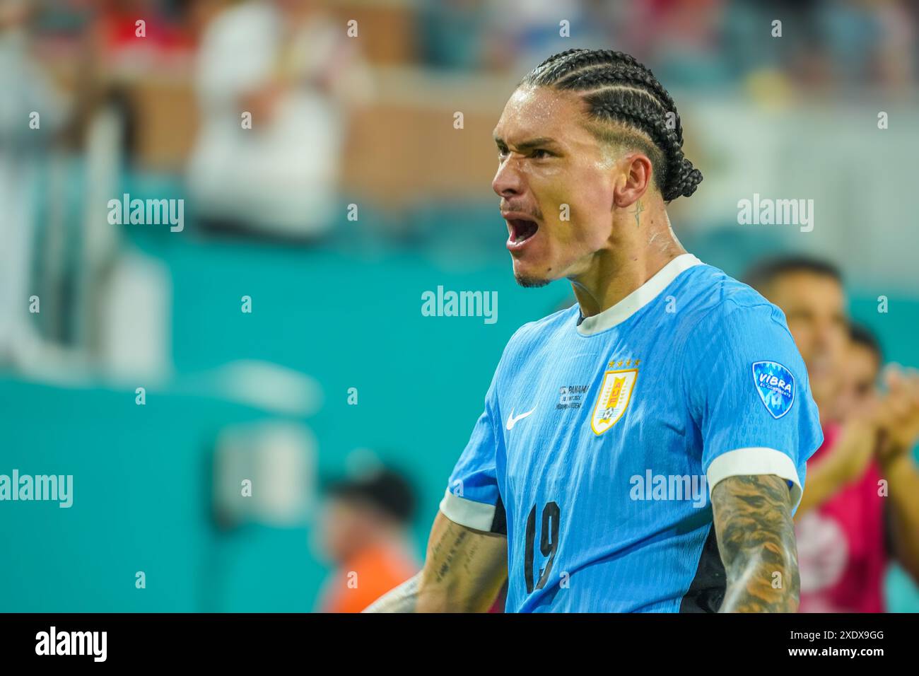 Miami Gardens, Florida, USA, June 20, 2024, Uruguay forward Darwin ...