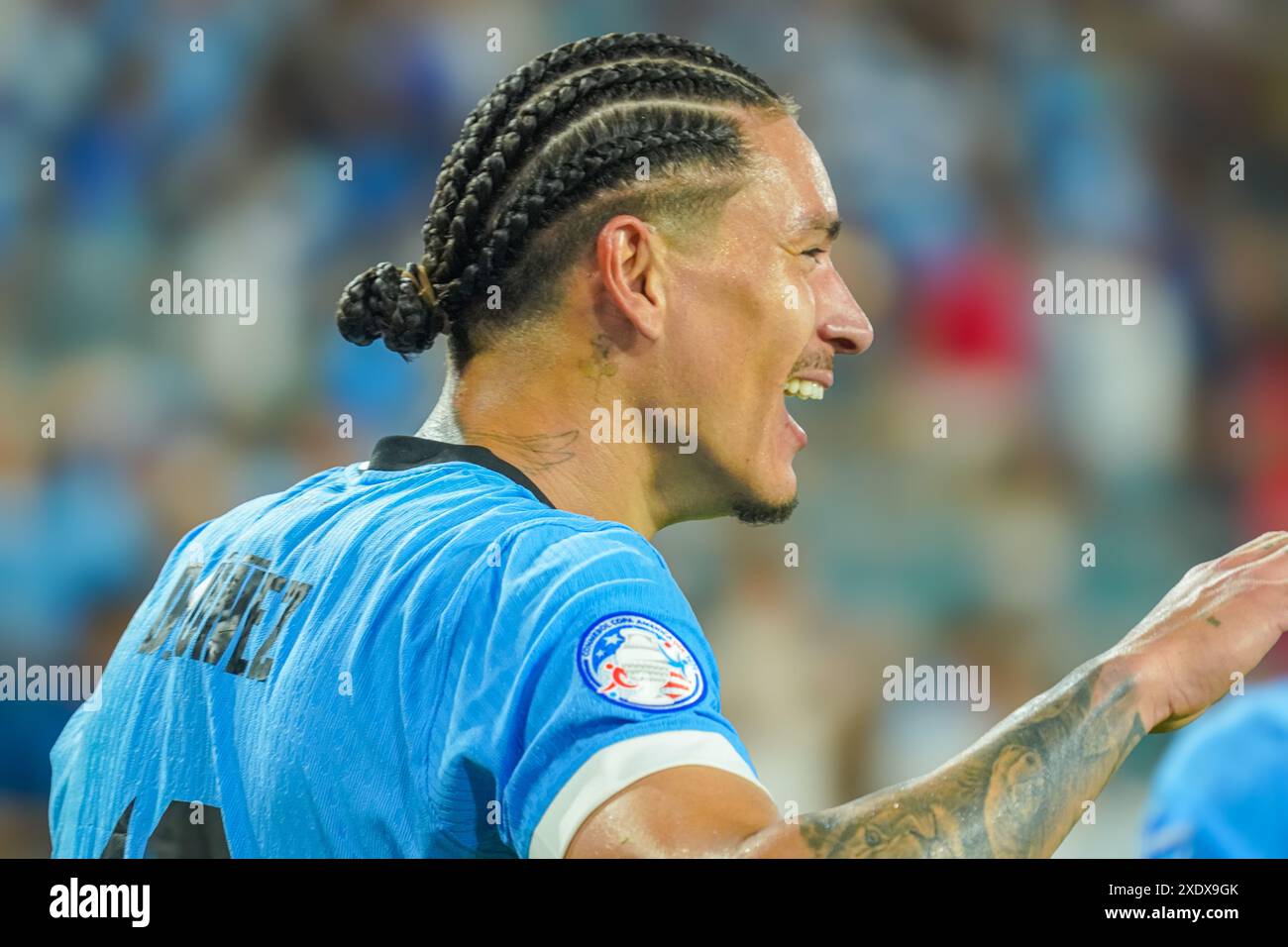 Miami Gardens, Florida, USA, June 20, 2024, Uruguay forward Darwin ...