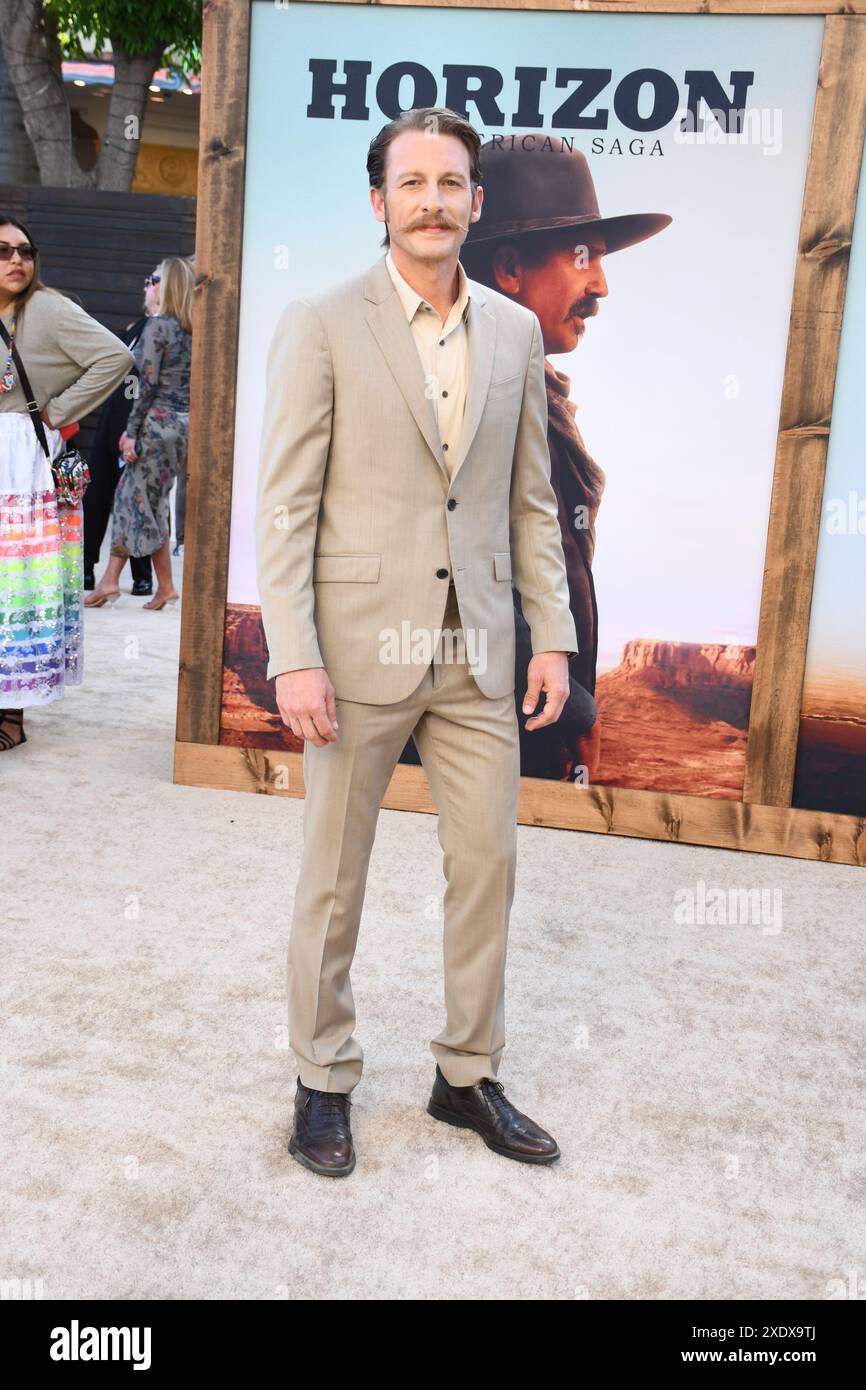 Los Angeles, California, USA 24th June 2024 Actor James Landry Hebert ...