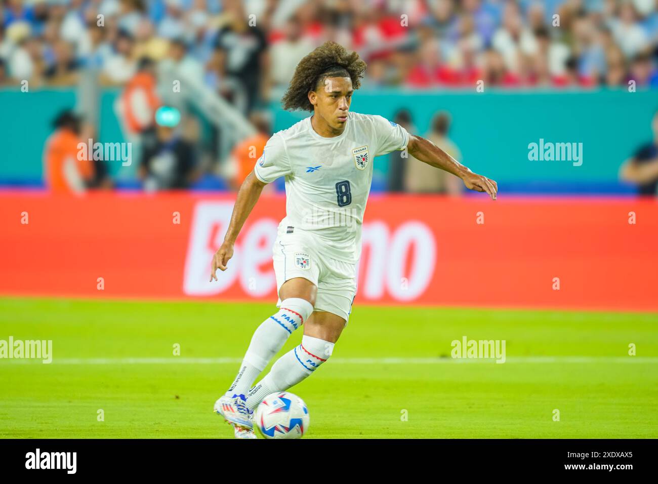 Miami Gardens, Florida, USA, June 20, 2024, Panama forward Adalberto ...