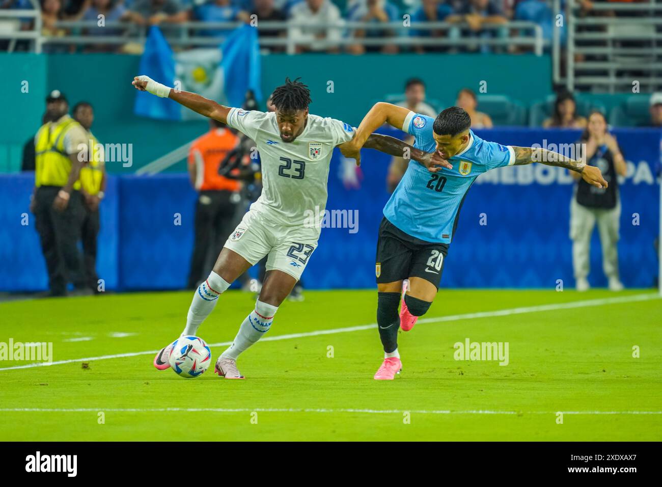 Miami Gardens, Florida, USA, June 20, 2024, Panama player Michael Amir ...