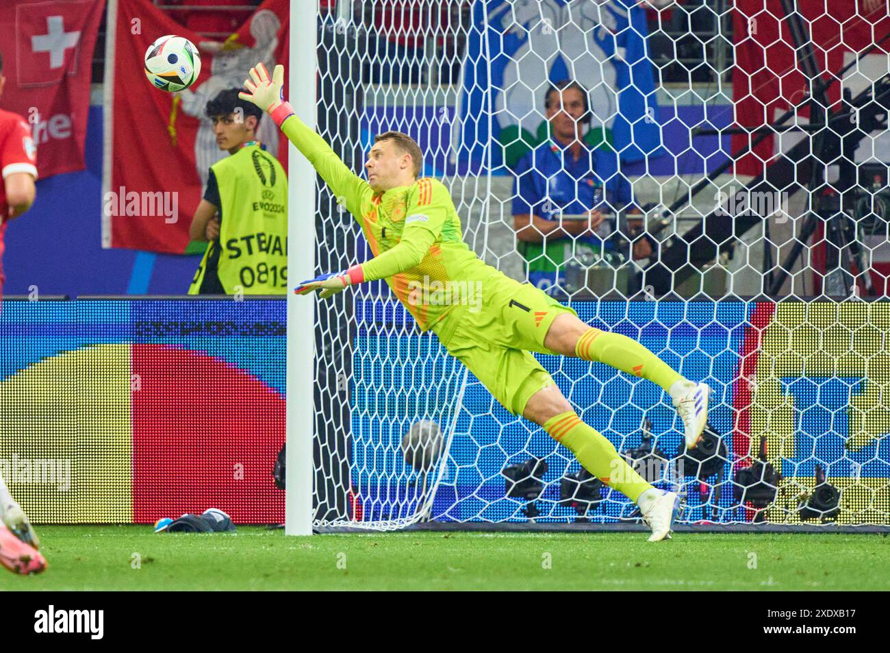 Manuel NEUER, DFB 1 goalkeeper, in the group A stage match GERMANY ...