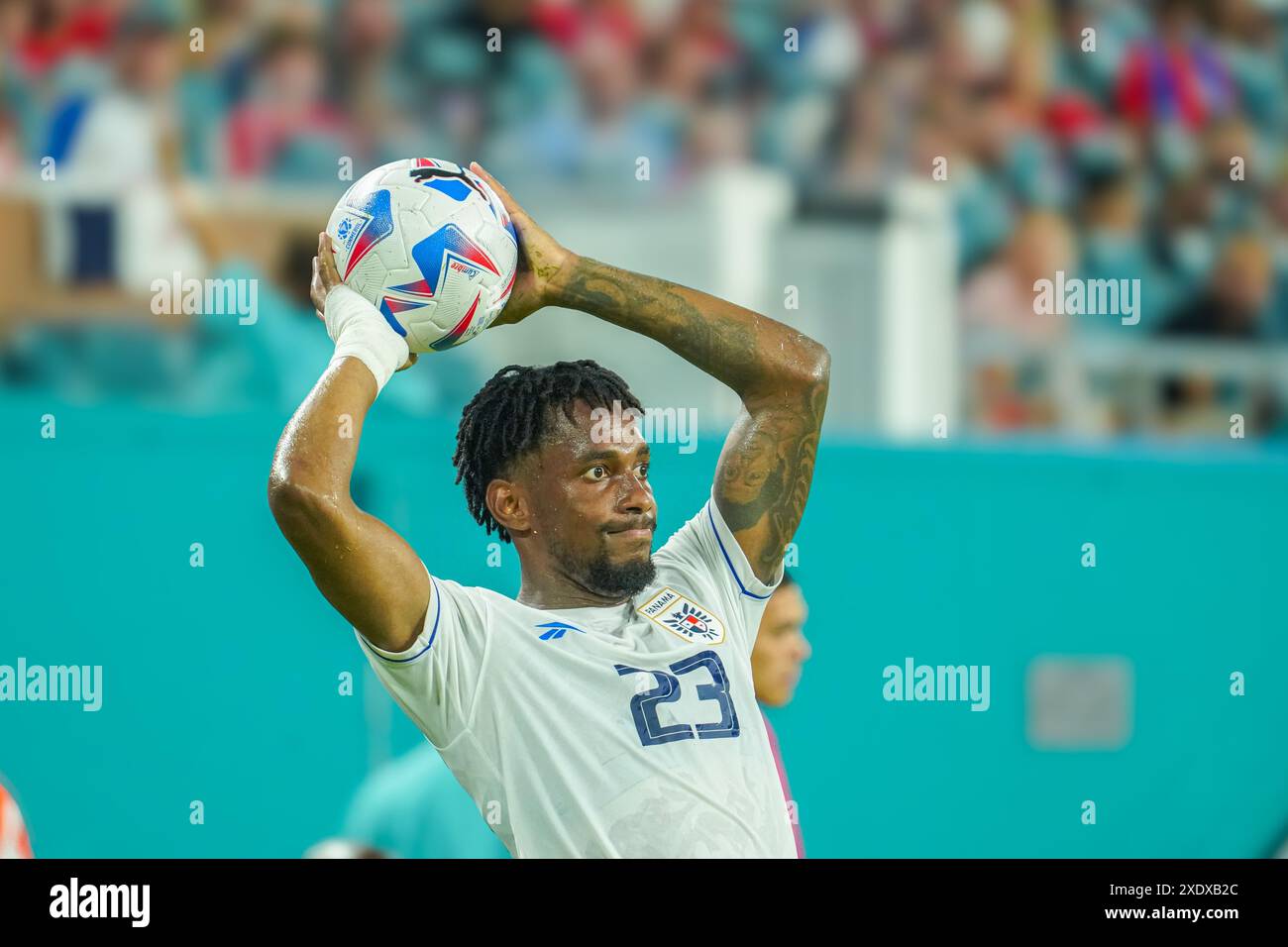 Miami Gardens, Florida, USA, June 20, 2024, Panama player Michael Amir ...