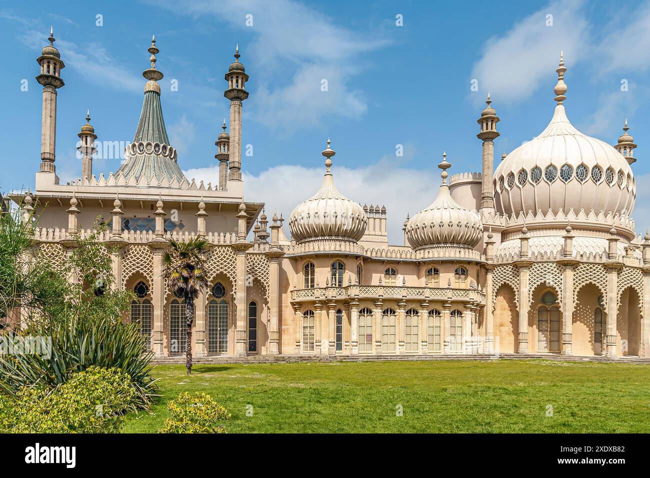 Brighton Royal Pavilion in Spring, East Sussex, South England Stock ...
