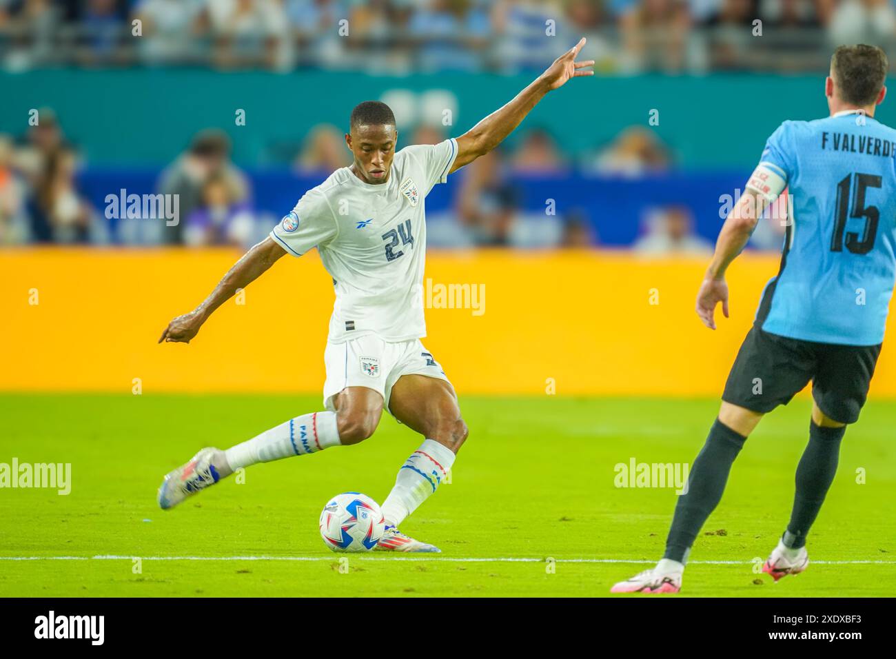 Miami Gardens, Florida, USA, June 20, 2024, Panama defender Edgardo ...