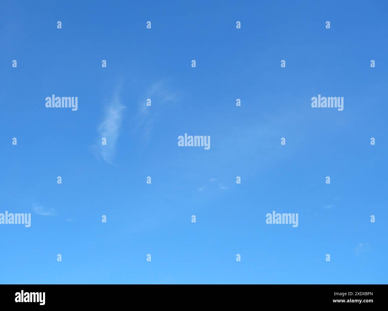 Altocumulus cloud on beautiful blue sky , Fluffy clouds formations at ...