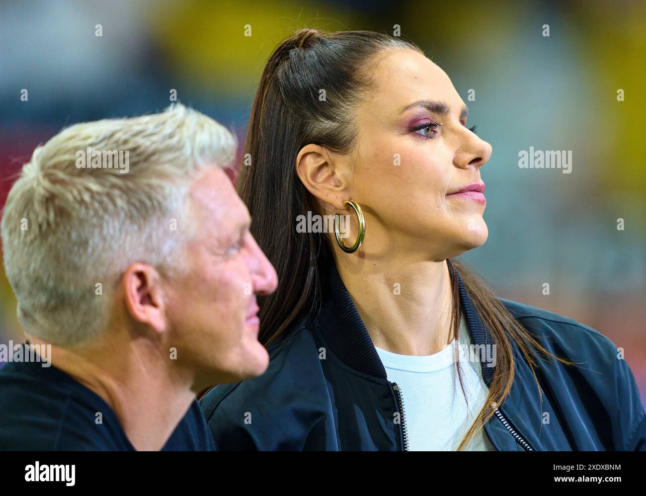 Frankfurt, Germany. 23rd June, 2024. Esther Sedlaczek, presenter ARD ...