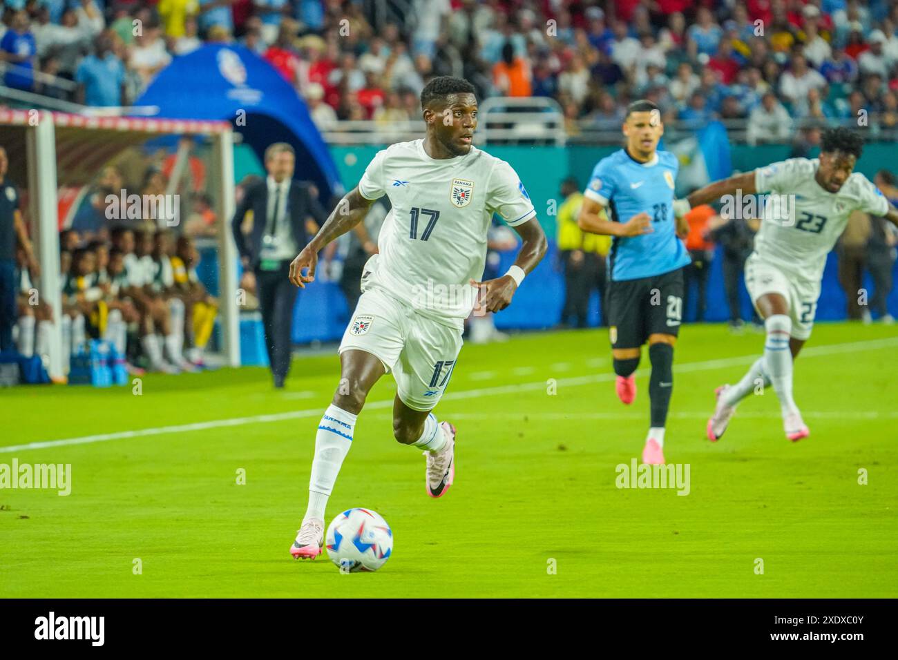 Miami Gardens, Florida, USA, June 20, 2024, Panama forward José Fajardo ...