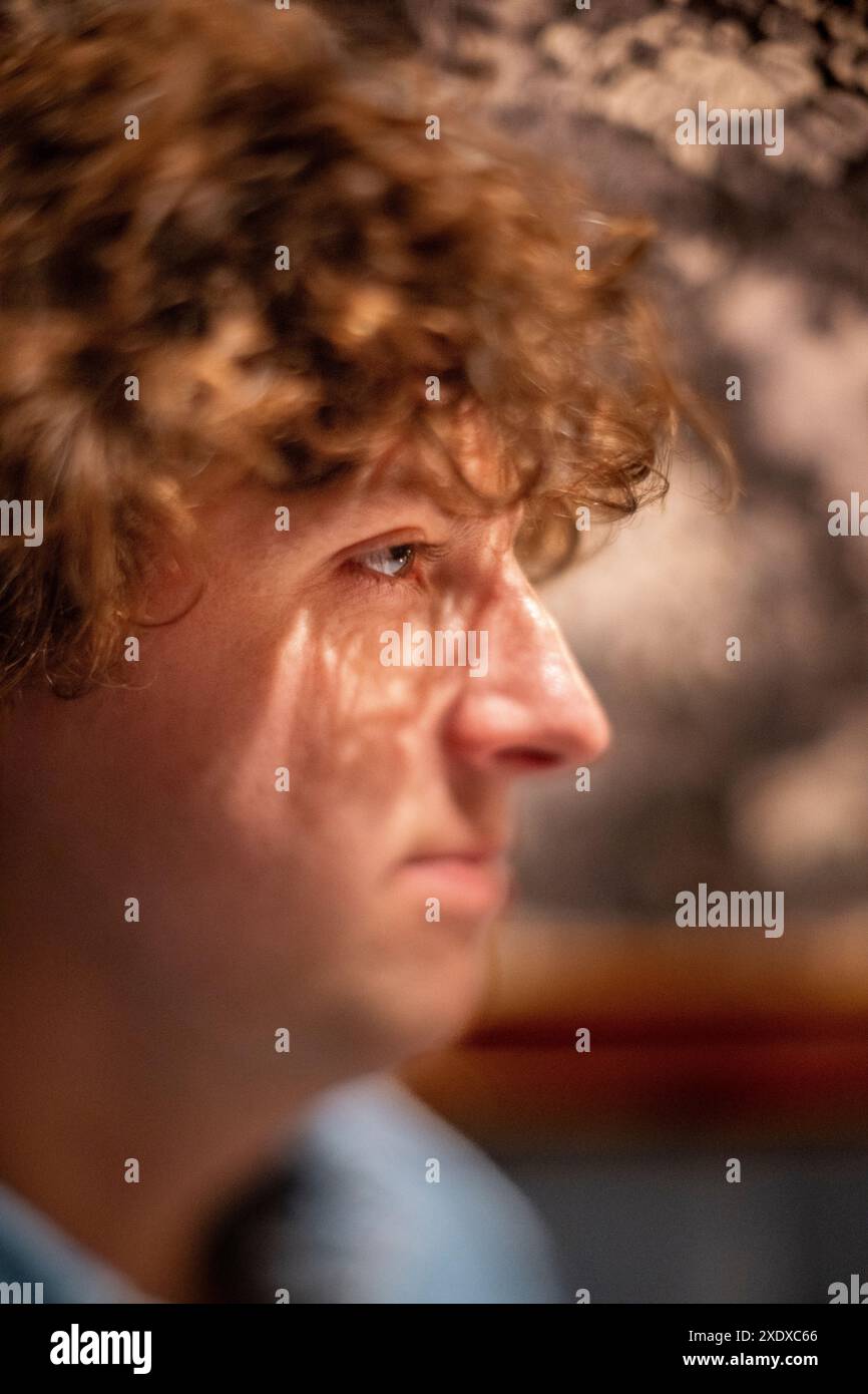 British music producer, DJ and remix artist, Jamie XX, photographed at ...