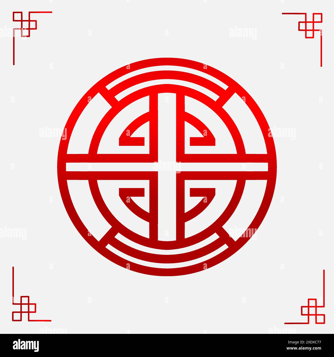 Rectangle chinese window pattern vector hi-res stock photography and ...