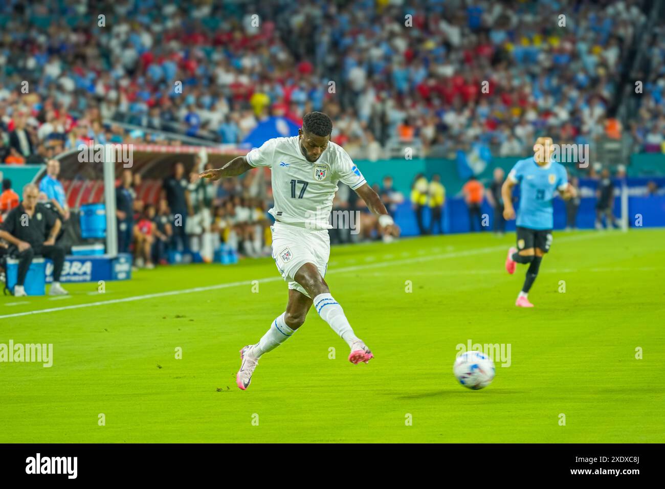 Miami Gardens, Florida, USA, June 20, 2024, Panama forward José Fajardo ...