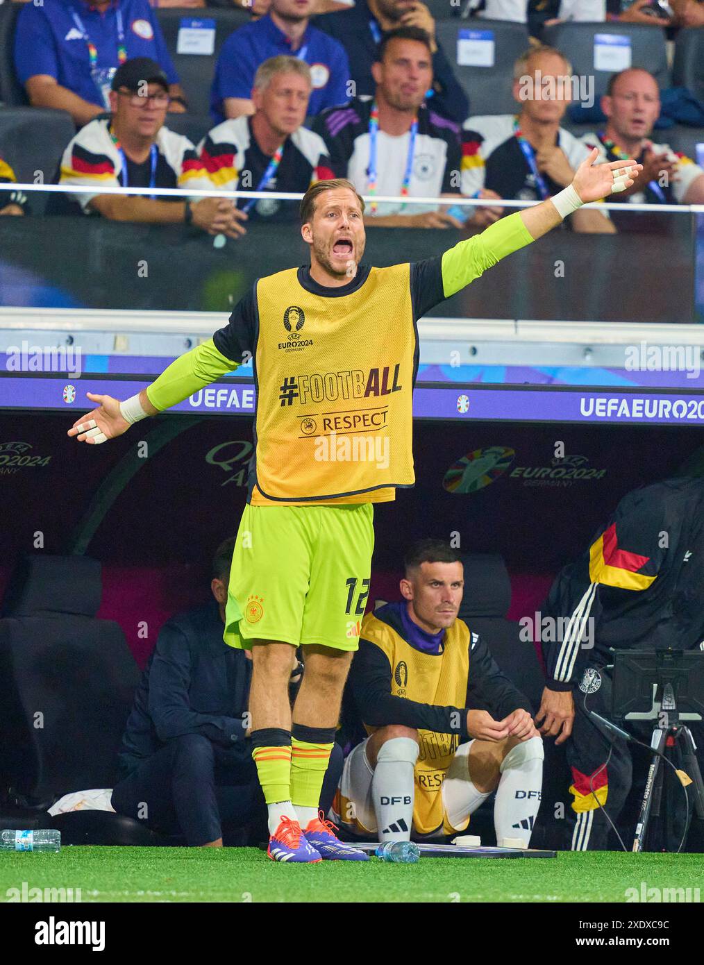 Oliver Baumann, DFB 12 in the group A stage match GERMANY, Switzerland ...
