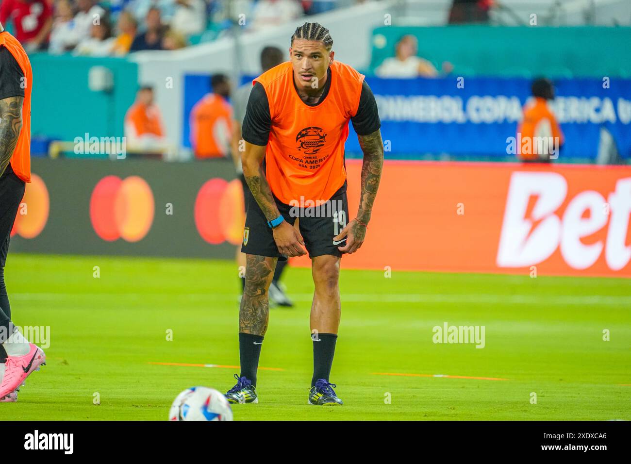 Miami Gardens, Florida, USA, June 20, 2024, Uruguay forward Darwin ...