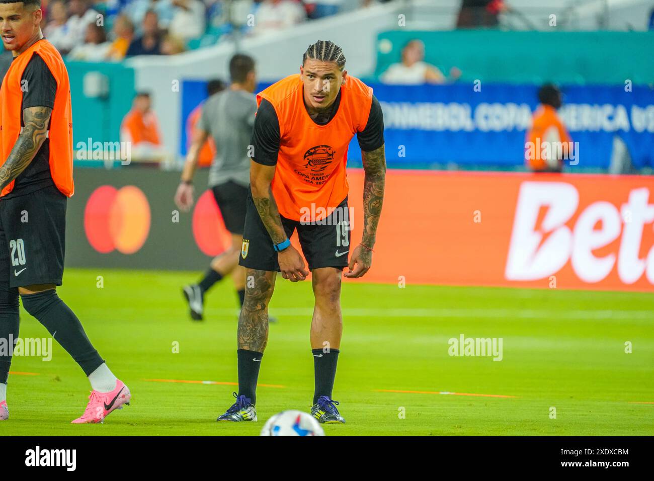 Miami Gardens, Florida, USA, June 20, 2024, Uruguay forward Darwin ...