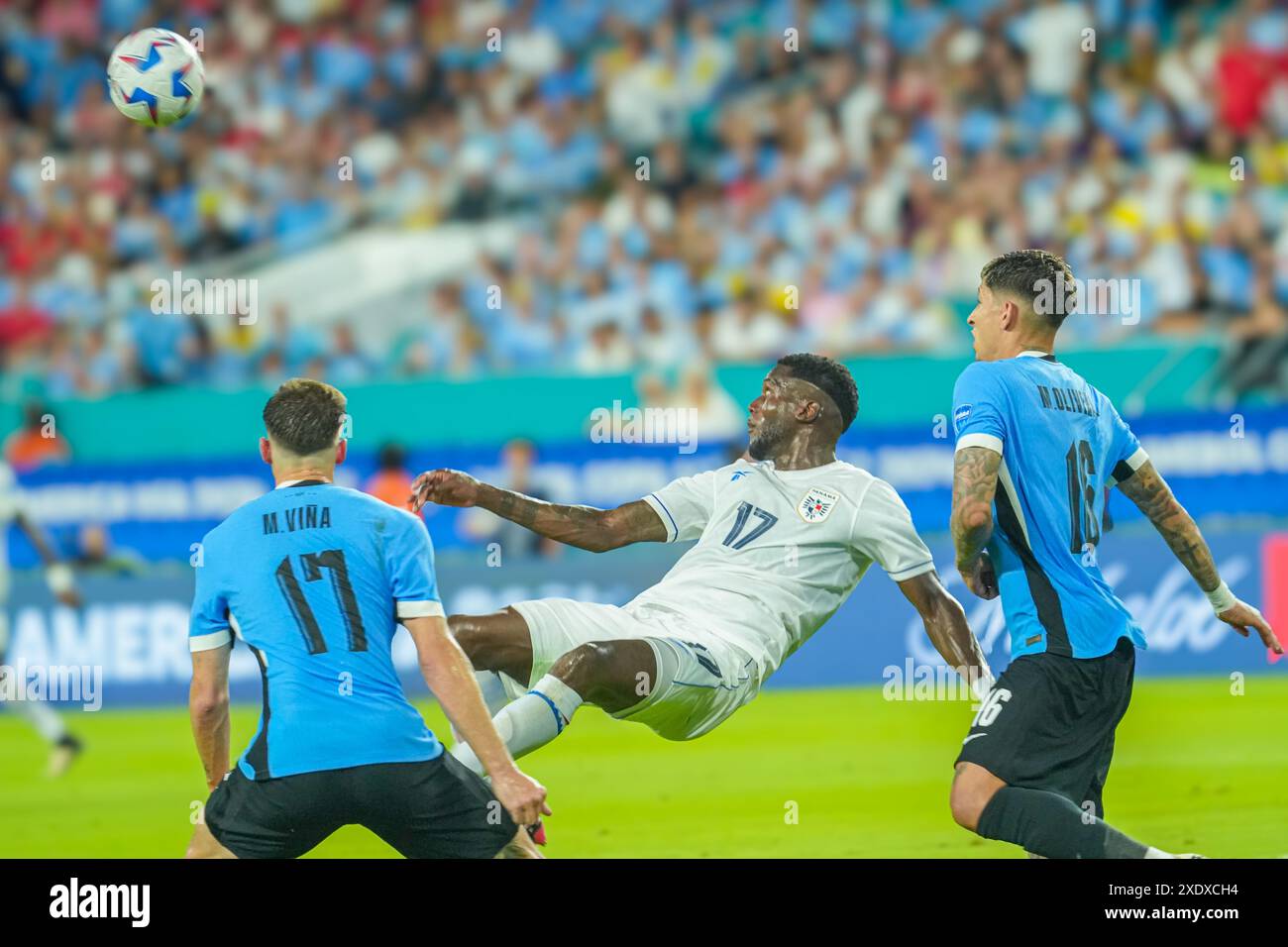 Miami Gardens, Florida, USA, June 20, 2024, Panama forward José Fajardo ...