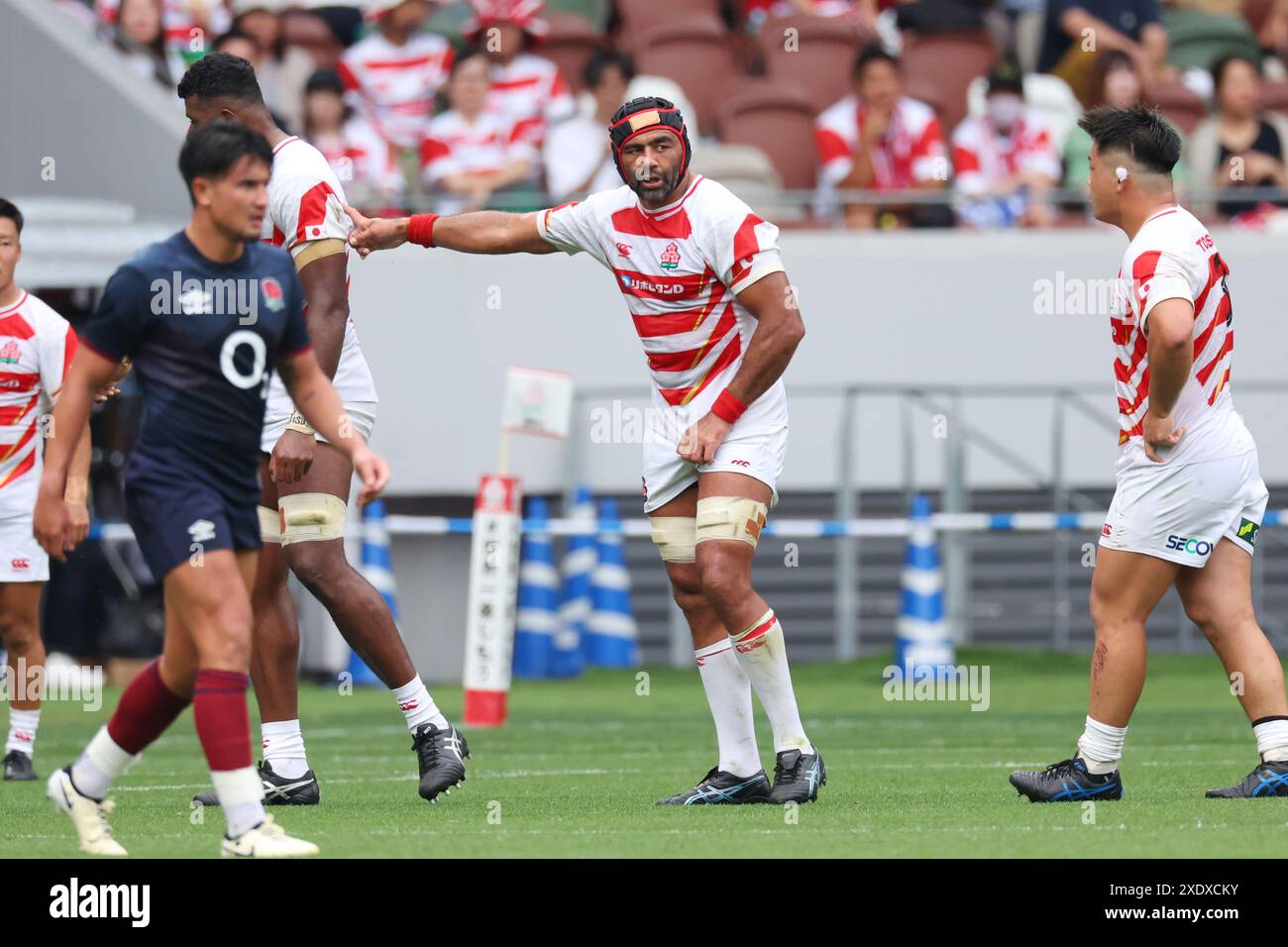 Tokyo, Japan. 22nd June, 2024. Michael Leitch (JPN) Rugby : Lipovitan D ...
