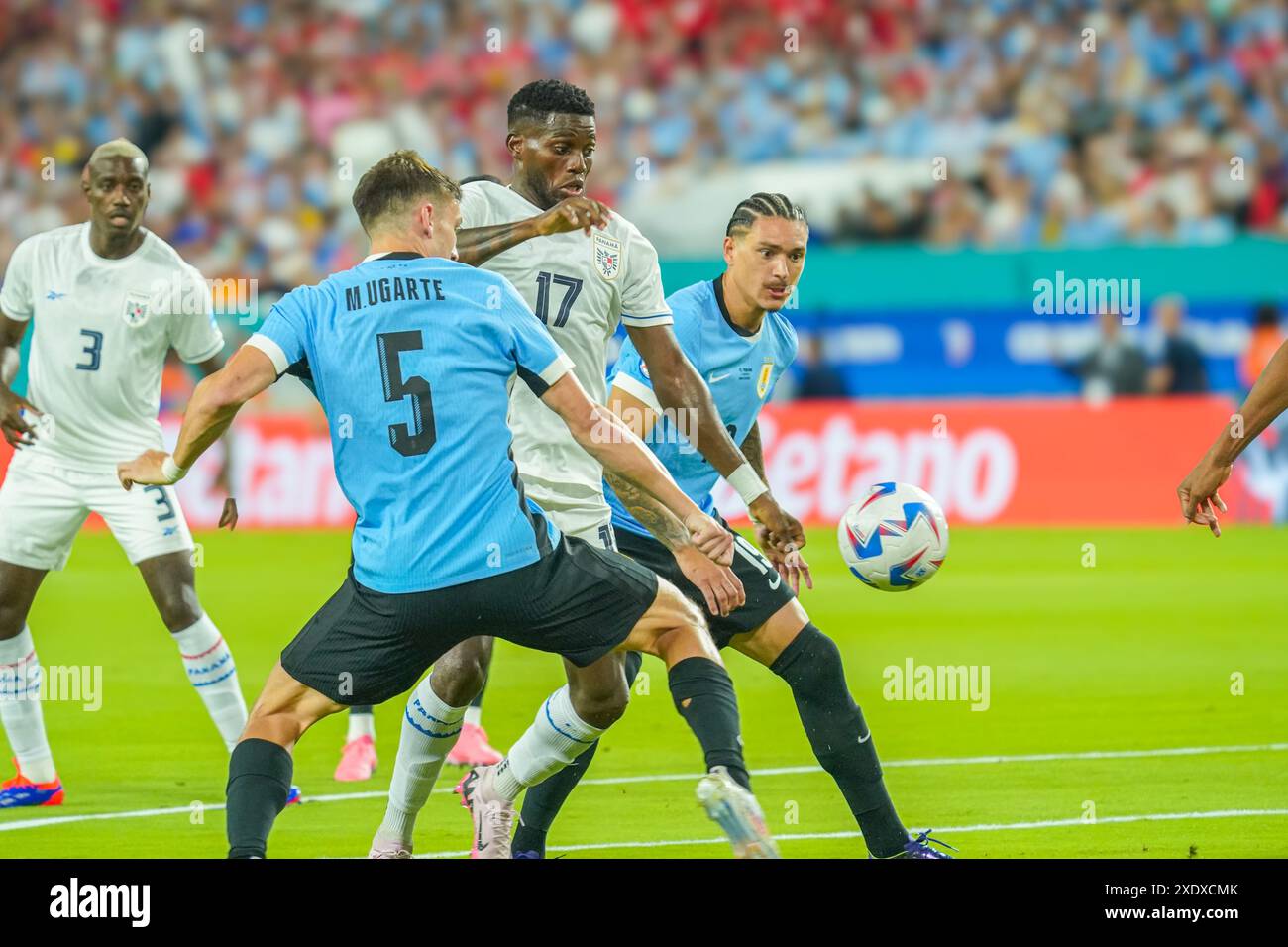 Miami Gardens, Florida, USA, June 20, 2024, Panama player José Fajardo ...