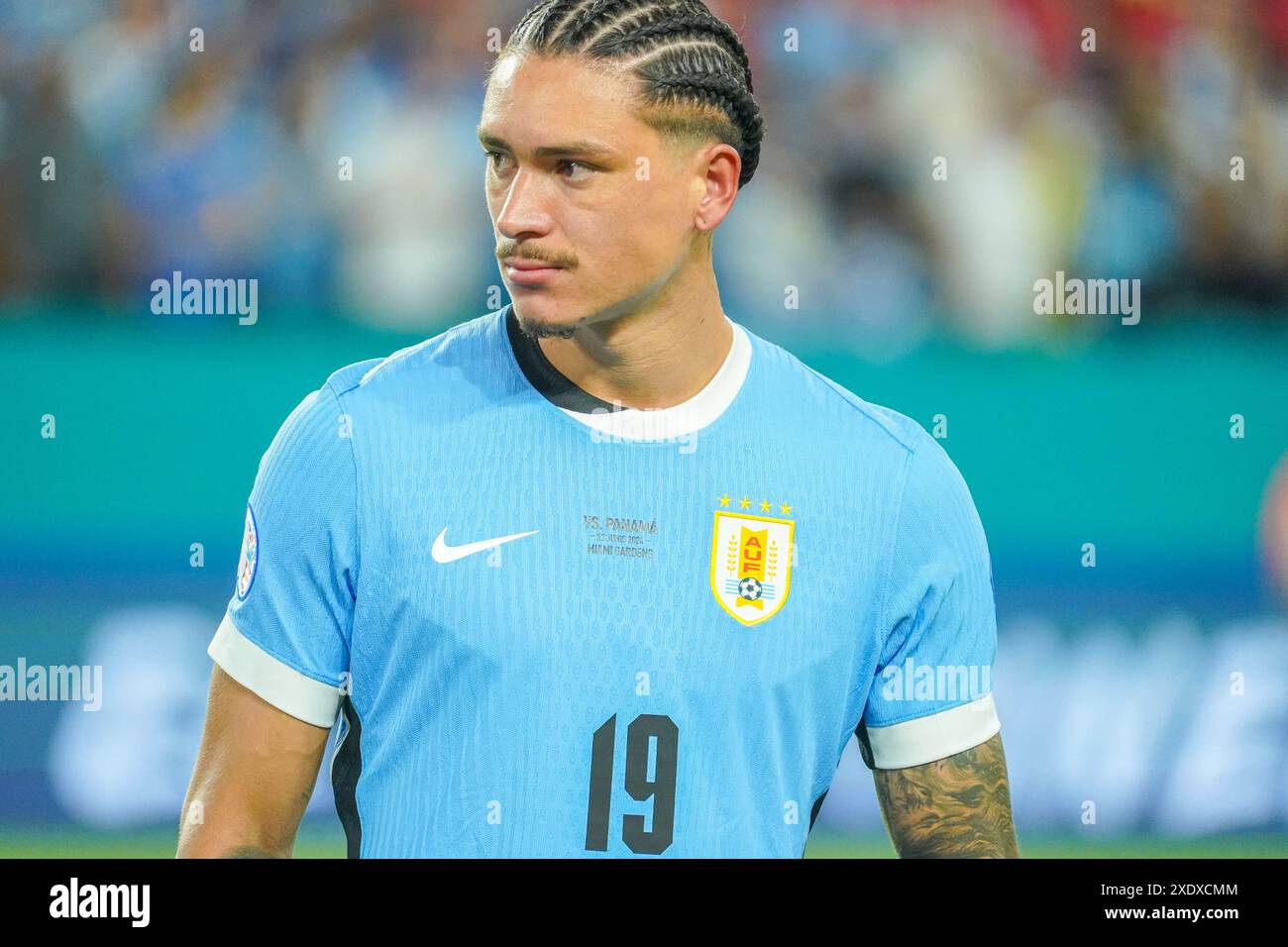 Miami Gardens, Florida, USA, June 20, 2024, Uruguay forward Darwin ...