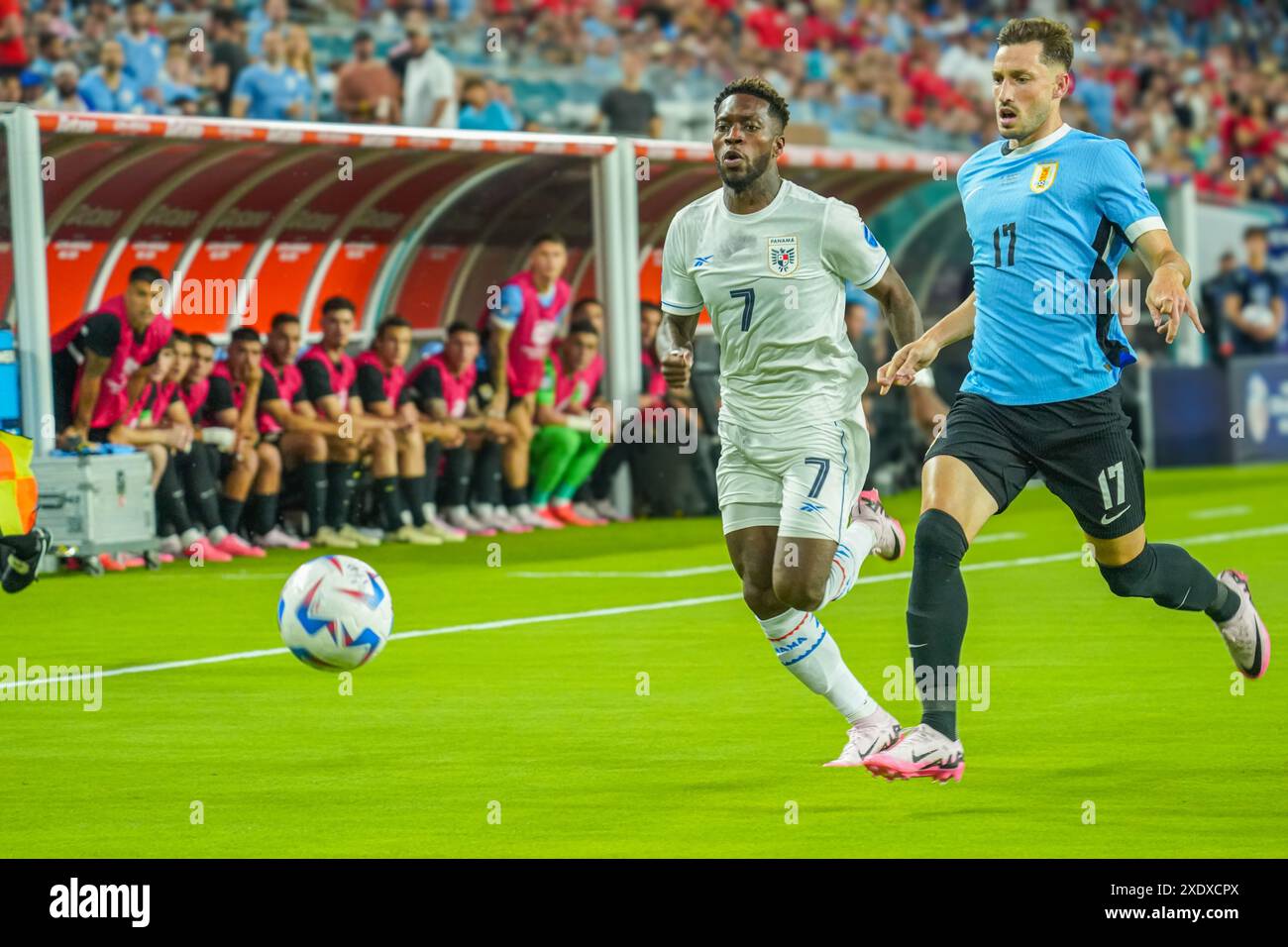 Miami Gardens, Florida, USA, June 20, 2024, Panama forward José ...