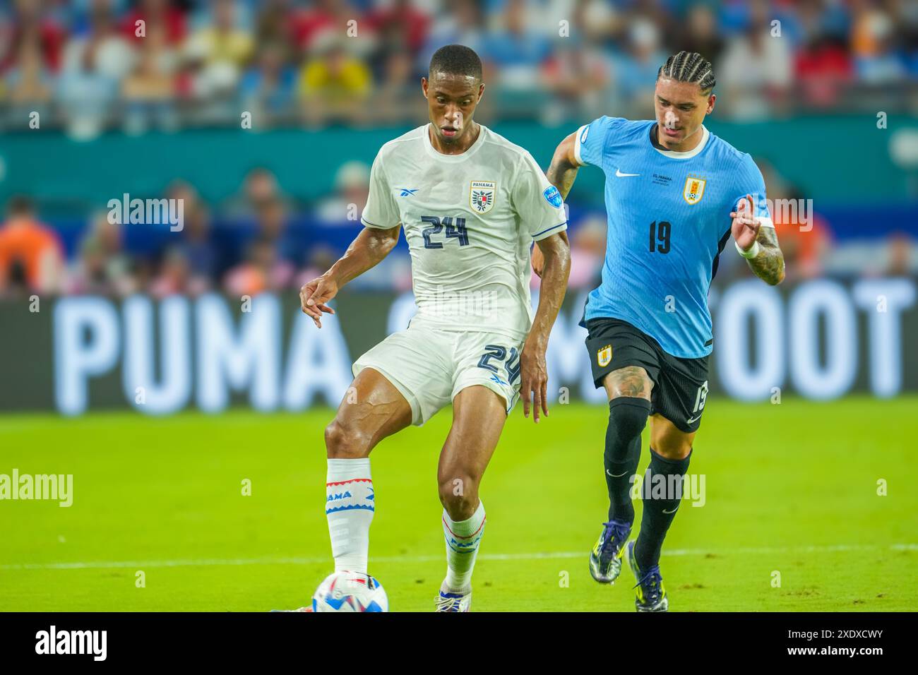 Miami Gardens, Florida, USA, June 20, 2024, Panama defender Edgardo ...