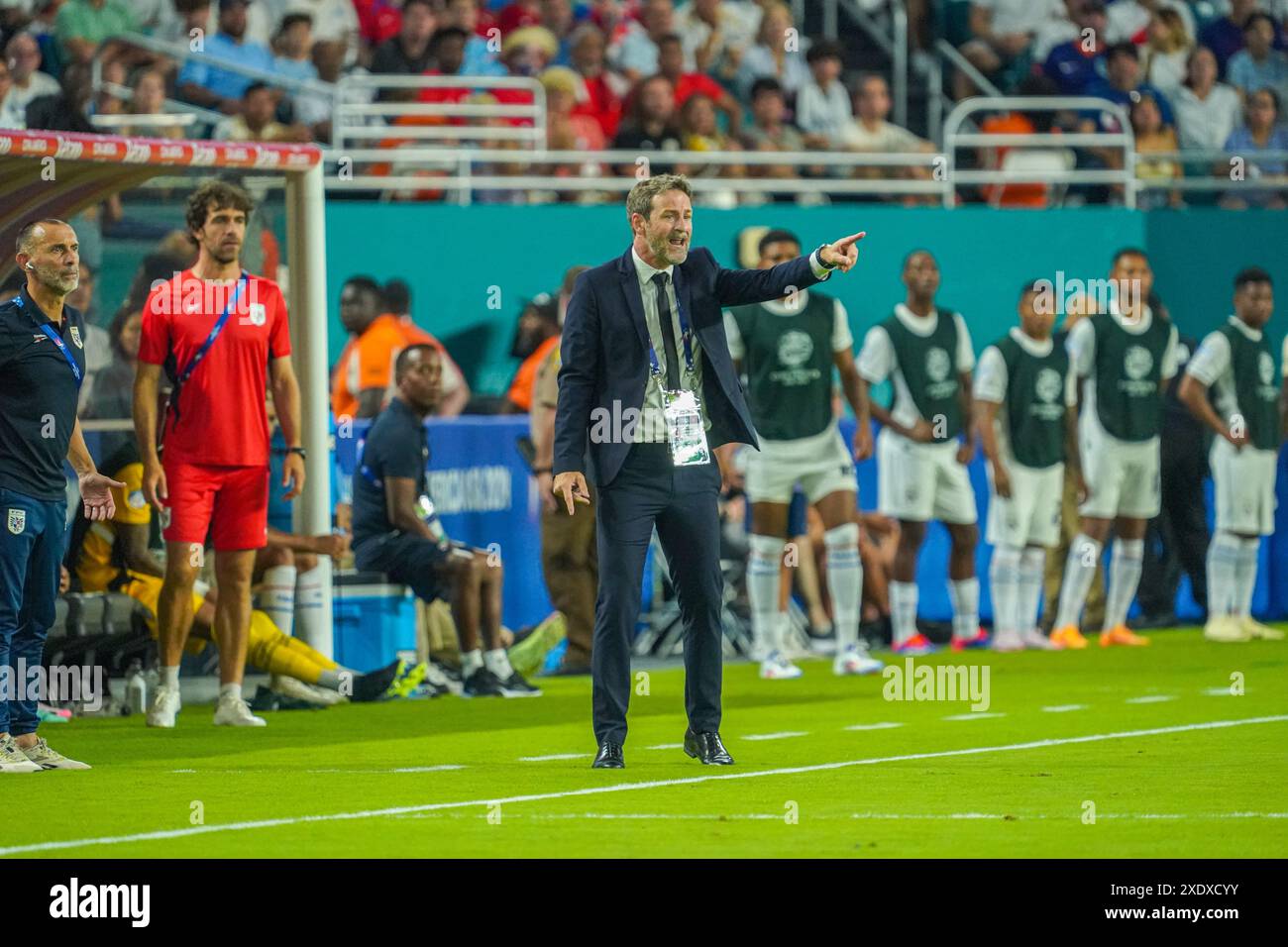 Miami Gardens, Florida, USA, June 20, 2024, Panama head coach Thomas ...