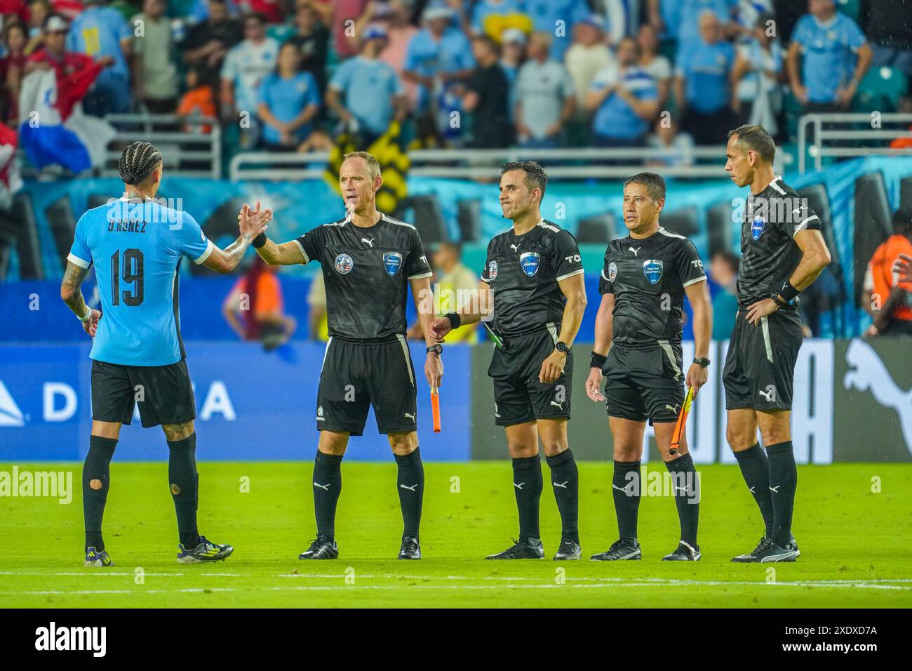 Miami Gardens, Florida, USA, June 20, 2024, Uruguay forward Darwin ...