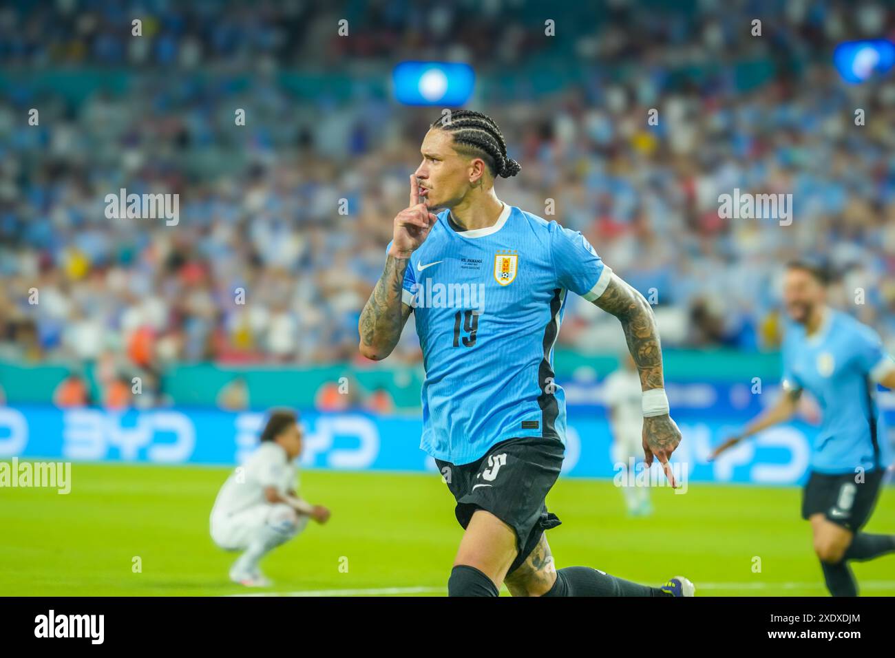 Miami Gardens, Florida, USA, June 20, 2024, Uruguay forward Darwin ...