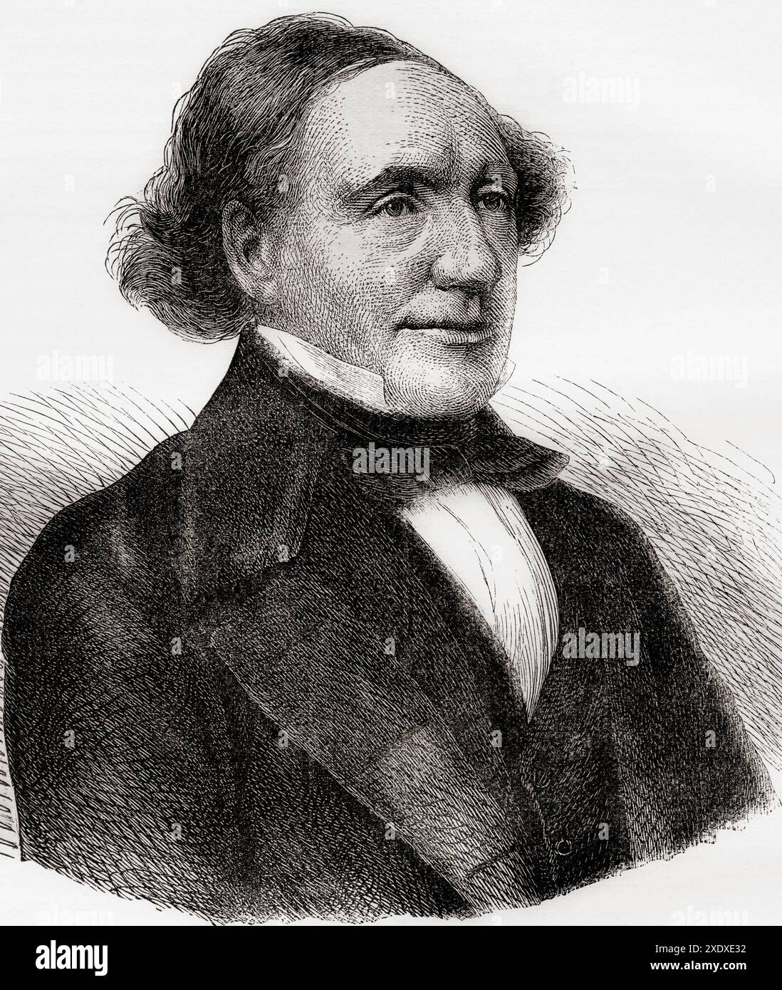James Whiteside, 1804 – 1876. Irish politician and judge. From Cassell ...