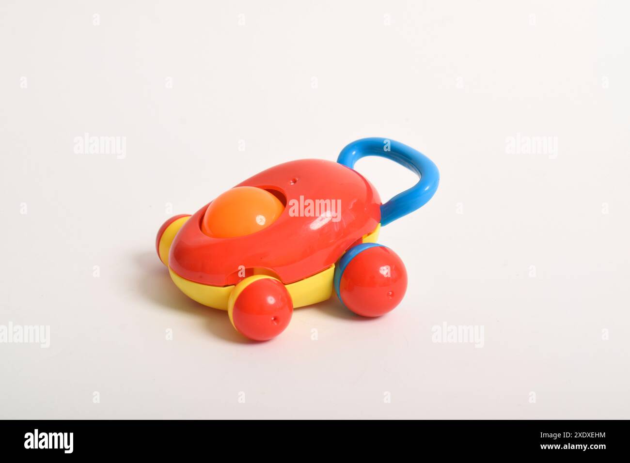 Baby rattles, A colorful baby toys isolated on white background Stock ...