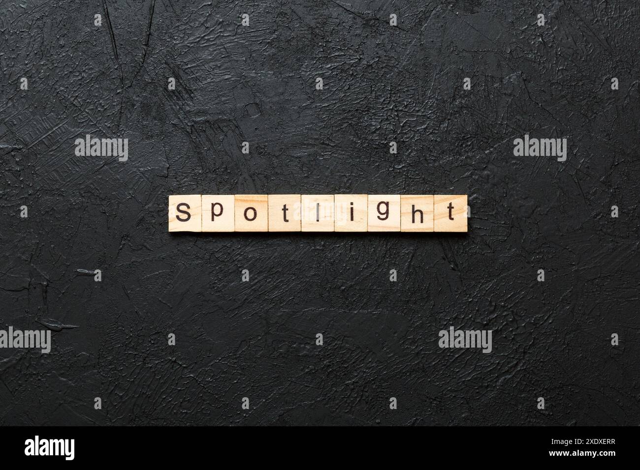 Spotlight alphabet hi-res stock photography and images - Alamy