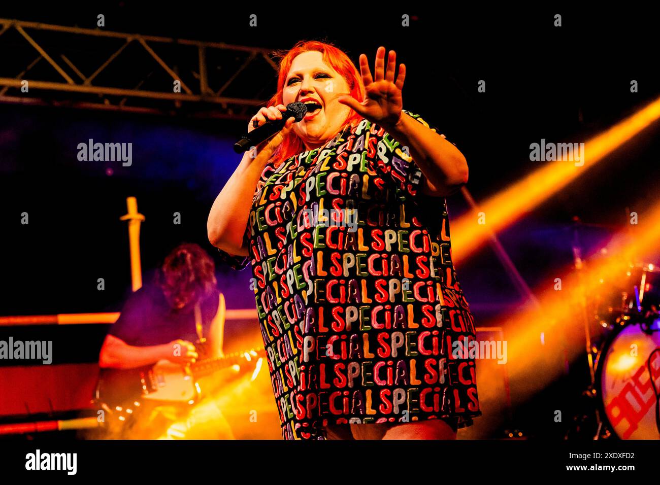 Beth Ditto of Gossip performs live in concert at Circolo Magnolia in ...