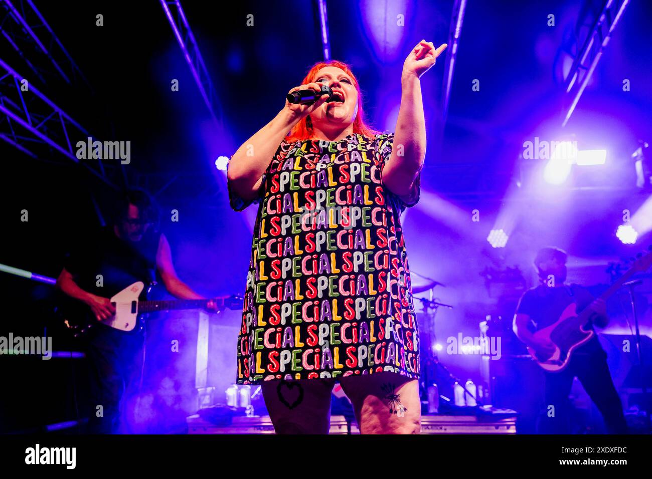 Beth Ditto of Gossip performs live in concert at Circolo Magnolia in ...