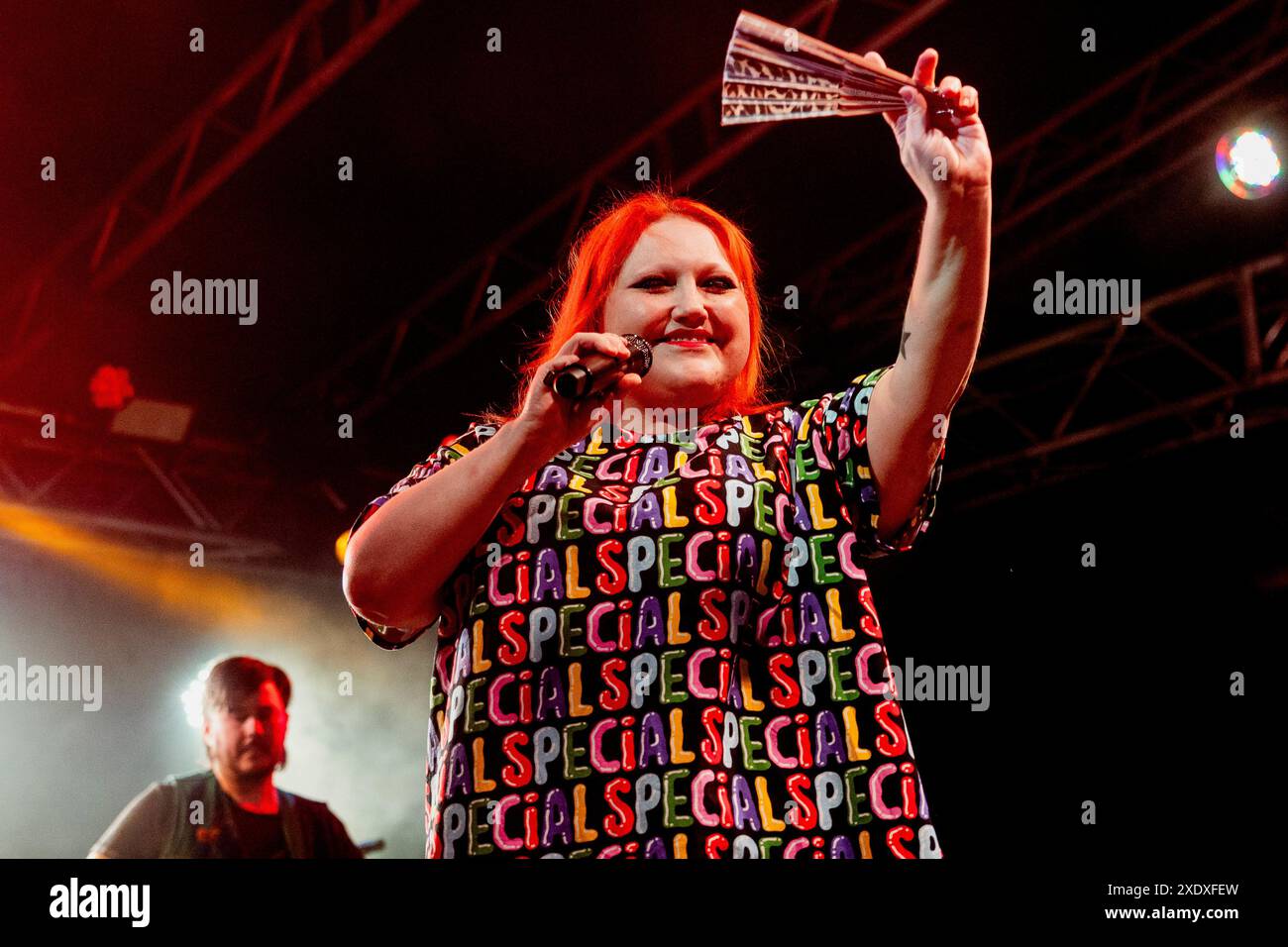 Beth Ditto of Gossip performs live in concert at Circolo Magnolia in ...