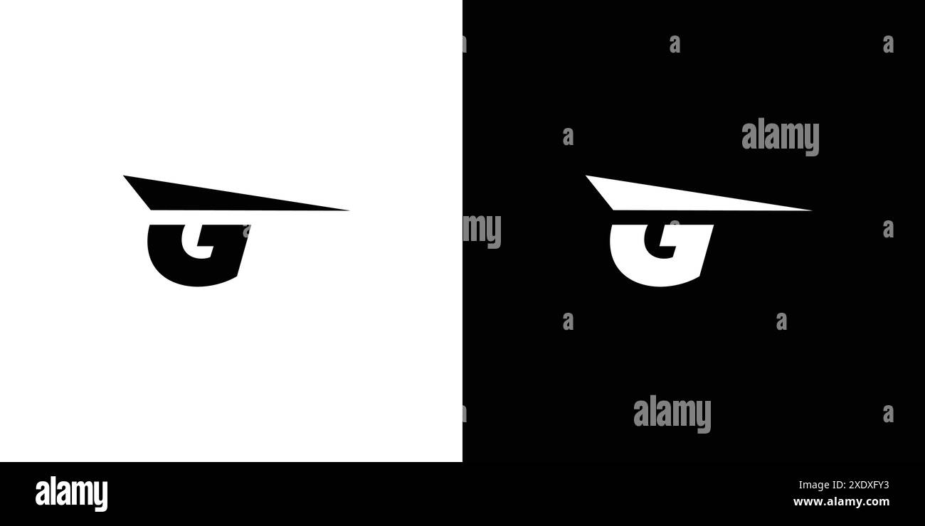 The G fast logo design is unique and modern Stock Vector Image & Art ...